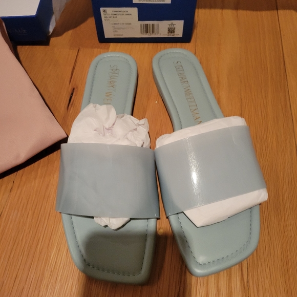 Stuart Weitzman | Shoes | Stuart Weitzman Summer Slide Sz 85 Nib | Poshmark